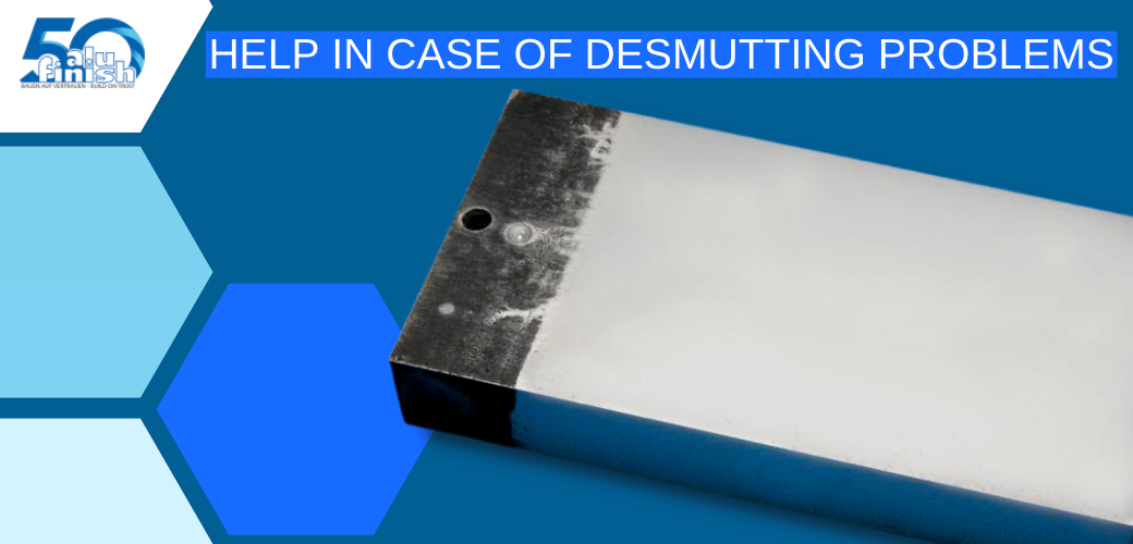 Alfideox helps with desmutting problems - Alufinish