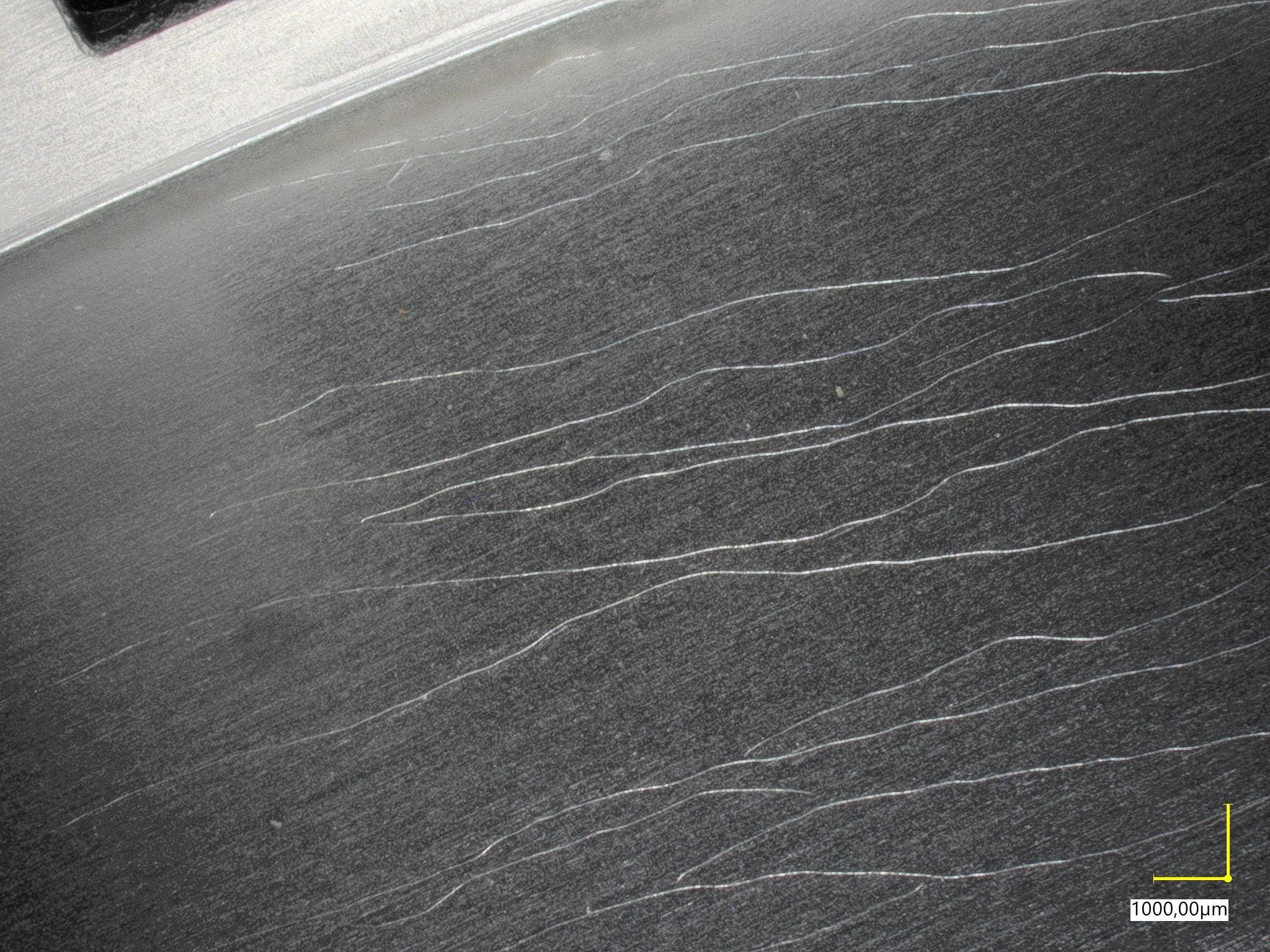 Microcracks on anodised surfaces - Alufinish